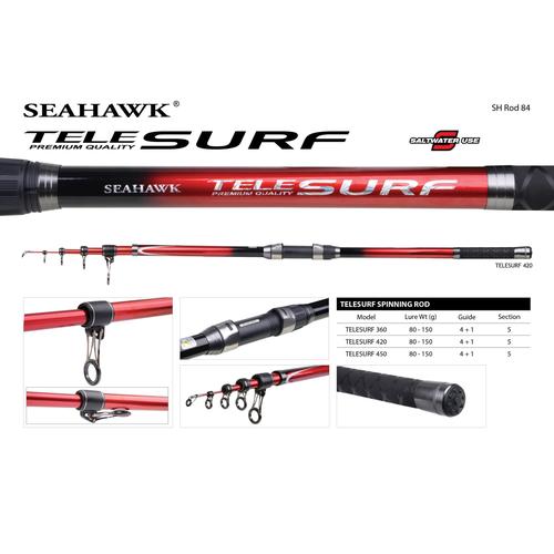 Jual Joran Antena Seahawk Tele Surf 4506 ( Rod Carbon ) - Kota Makassar ...