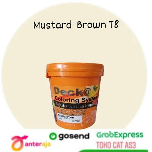 Jual Cat tembok Decka star Mustard brown T8 25 kg Murah - Kota Medan ...