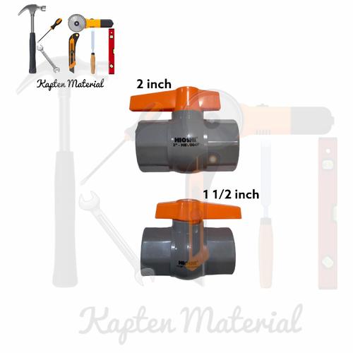 Jual Ball Valve 1 1/2" | Stop Kran 2 Inch |Keran PVC |Ball Valep 1 1/2 ...