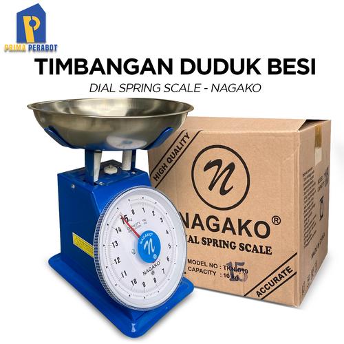 Jual Timbangan Besi Duduk Timbangan Buah /Dapur/ Sayur 10 kg NAGAKO - 20 kg - Kota Bandung ...