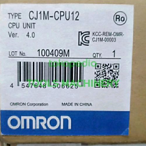Jual OMRON PLC CPU UNIT. CJ1M-CPU12. ORIGINAL NEW. - Jakarta Utara - TOOLS MACHINERY | Tokopedia