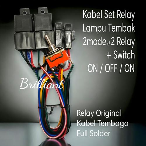 Jual Kabel Set Relay 12v - Lampu Tembak / Sorot / Baja Laser / Bemper ...