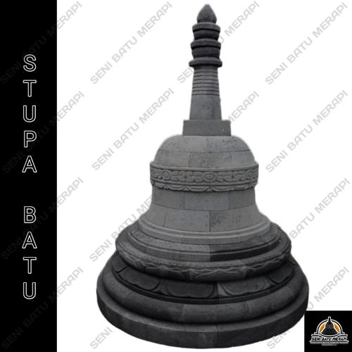 Jual Stupa Candi ukuran D 1 meter - Kab. Magelang - Seni Batu Merapi ...