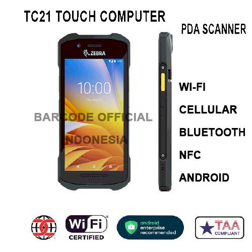Jual MOBIL BARCODE SCANNER PDA ZEBRA TC21 TOUCH COMPUTER ANDROID *** - Jakarta Barat ...