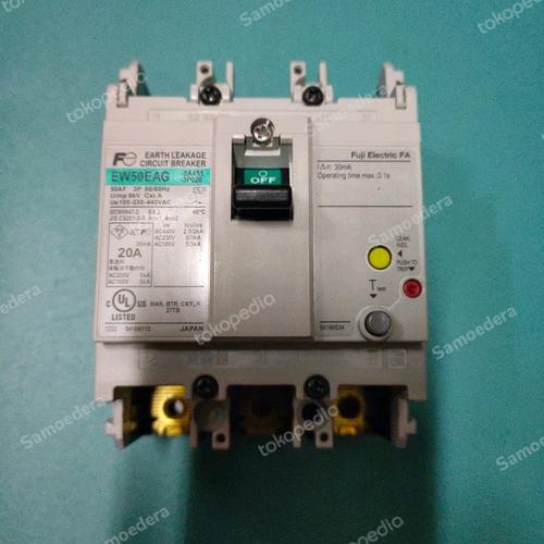 Jual ELCB Fuji Electric EW50EAG 3P 20A 30ma 220/380Vac - Jakarta Barat - Samoedera | Tokopedia