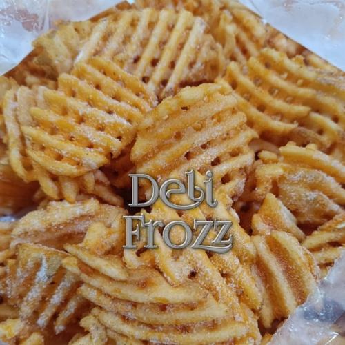 Jual Lamb Weston Waffle Fries Criss Cut | French Fries | Kentang Goreng ...