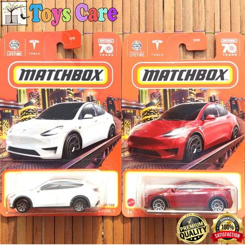 Jual MATCHBOX TESLA MODEL Y 2022 MERAH - X ROADSTER MODEL 3 S ...
