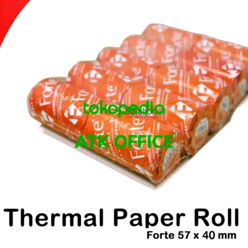 Jual Kertas Thermal 57x40 Forte Sepak (10Roll) - Jakarta Utara ...