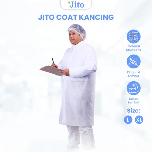 Promo JITO Coat Kancing Jas Lab Disposable Spunbond - XL - Jakarta ...