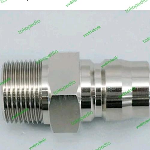 Jual coupler nitto kohki 6TPM Cupla SUS 6 TPM 3/4" - Jakarta Barat ...