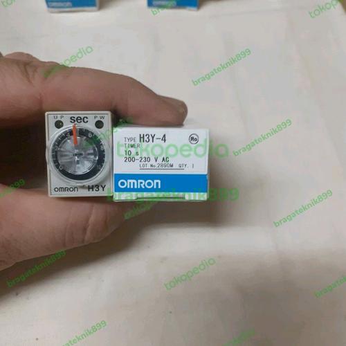 Jual Omron H3Y-4 timer mini timer H3Y-4 original 220vac/ 24VDC - 24VDC ...