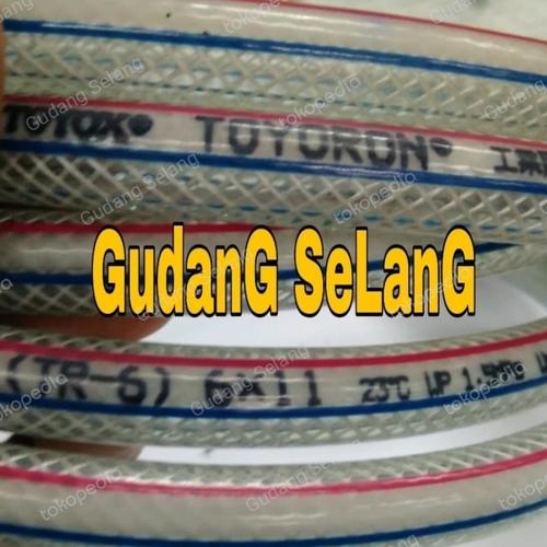 Jual Selang Benang TOYORON 6×11mm Selang TOYOX Multiguna Angin Kimia ...