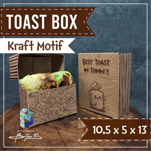 Promo Toast Box Bread Take Away/Kotak Roti Bakar/Toast Holder/Dus Roti ...