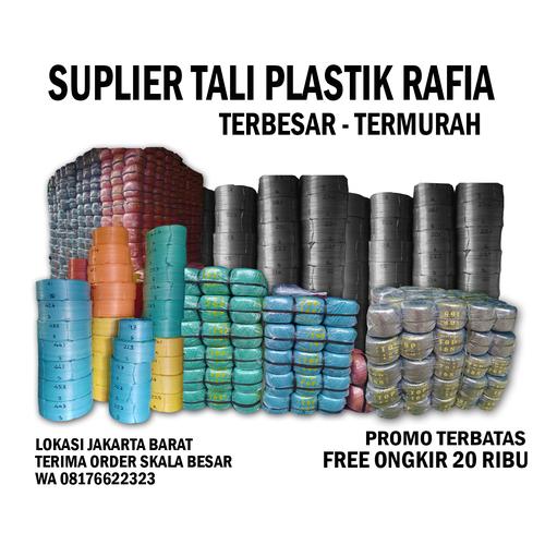 Jual Tali Rafia Roll Besar 13000/kg (Berat 20kg) - Tali Hitam 26Kg ...