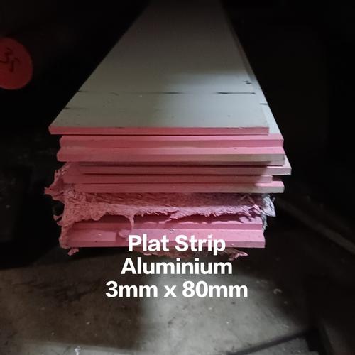 Jual Plat Strip Aluminium 3mm x 80mm x 500mm - Jakarta Barat ...