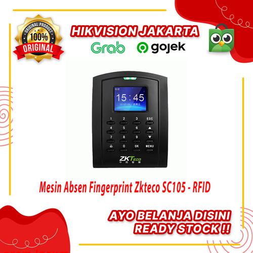 Jual Mesin Absensi Access Control Zkteco SC105 - RFID - Jakarta Pusat - Hikvision Jakarta ...