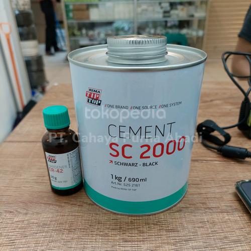 Jual Lem Karet Cement SC 2000 Rema Tip Top dan Hardener ER-42 - Jakarta ...
