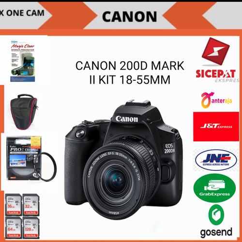 Jual Camera CANON 200D MARK II KIT 18-55MM IS STM - BODY ONLY, 128GB ...