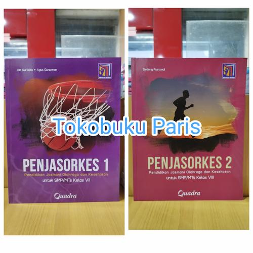 Jual Buku PJOK Penjasorkes SMP MTS kelas 1 7, 2 8 Kurikulum Merdeka Quadra - SMP 2 - Jakarta ...