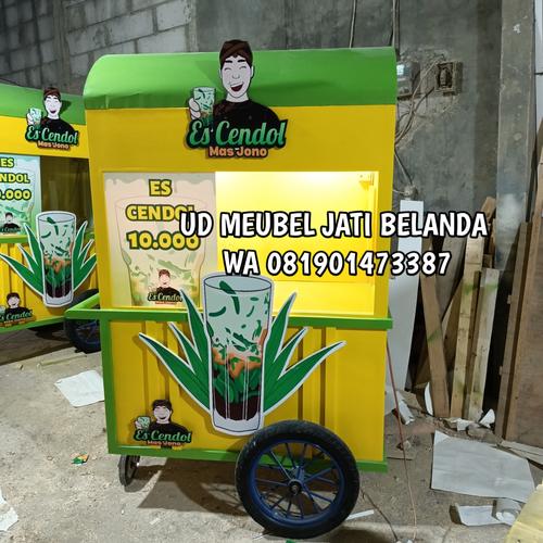 Jual gerobak es teh solo gerobak cendol gerobak minuman kekinian - Kota ...