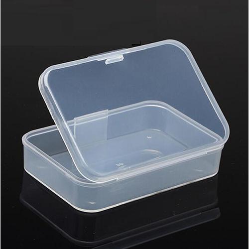 Jual Box Transparan Plastik 110x75x30mm Box Casing Wadah Batre Putih ...