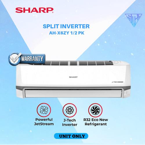 Jual Ac Sharp Split 1/2 PK Inverter X06ZY - Paket Pasang - Kota Depok ...