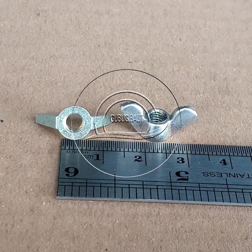 Jual WING NUT M5 MUR KUPING KUNING M5 MUR KUPU KUPU NUT COR MUR 8 - Kab ...