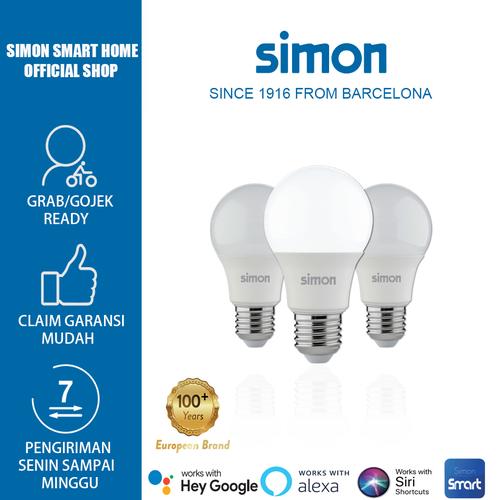 Jual Simon - Lampu LED bulb simon lamp - 5 Watt 6500K - Jakarta Barat ...