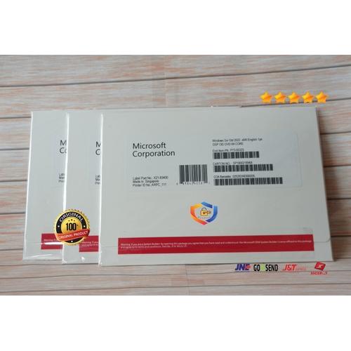 Promo WindowW Server 2022 Standard Original 64 Core 5 Cal Fullpack/Box ...