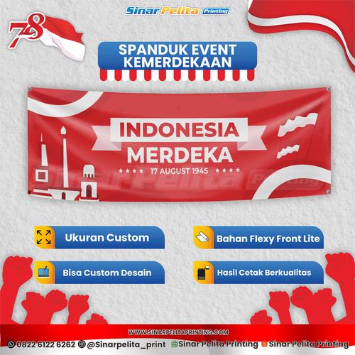 Jual Spanduk Edisi Kemerdekaan | Banner Custom | Backdrop Agustusan - 1 ...