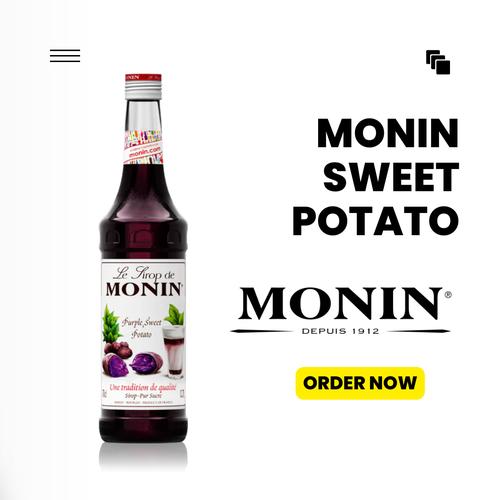 Jual MONIN SWEET POTATO SYRUP 1 LITER / MONIN SIRUP UBI UNGU 1 LITER ...