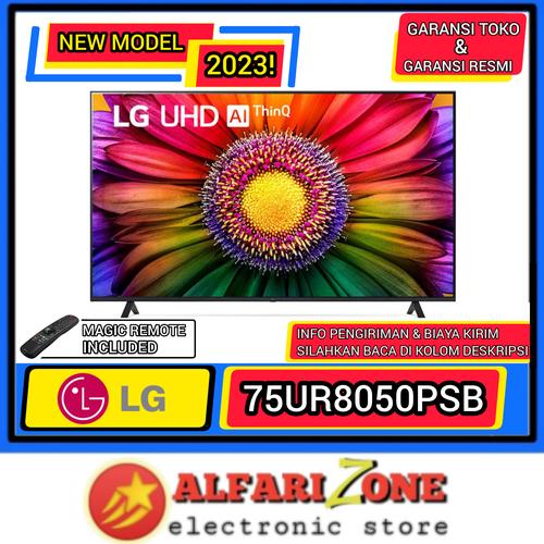 Jual LG 75UR8050PSB Smart tv LG 75 inch 4K 75UR8050 75UR80 TV 75 ...