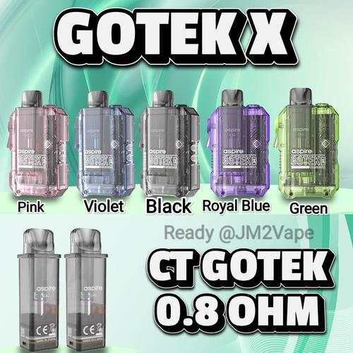Jual Pod Gotek X by Aspire - Hitam - Kota Surabaya - JM2Shop | Tokopedia