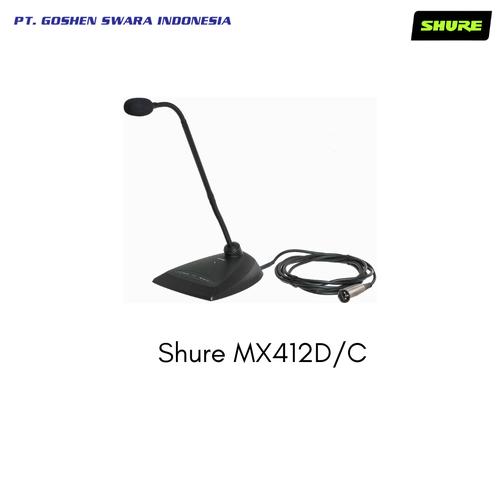 Jual Shure MX418D/C, MX412D/C gooseneck microphone - Jakarta Pusat - Goshen Swara Indonesia ...