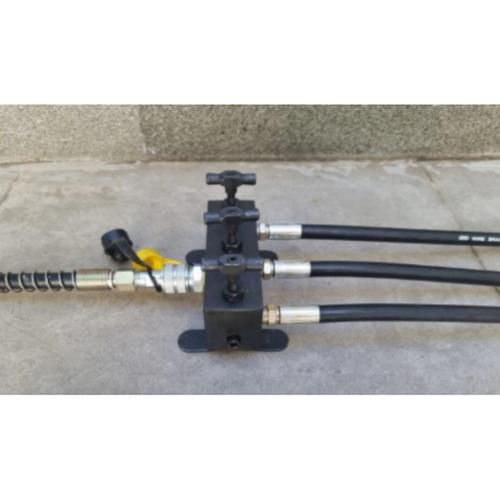 Jual 700 bar 3 Port 3/8" BARTON Hydraulic Manifold Cabang 3 Hidrolik FD ...