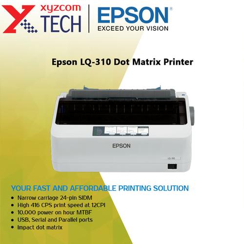 Jual Epson LQ-310 Dot Matrix Printer - Jakarta Pusat - xyzcom_tech ...