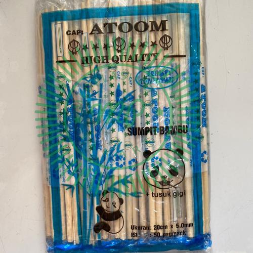 Jual SUMPIT BAMBU TUSUK GIGI PANDA ISI 50 PCS - Jakarta Barat - MEI ...