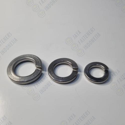 Jual RING PER M8 Stainless steel 304 | SPRING WASHER M8 SS304 sus WL ...