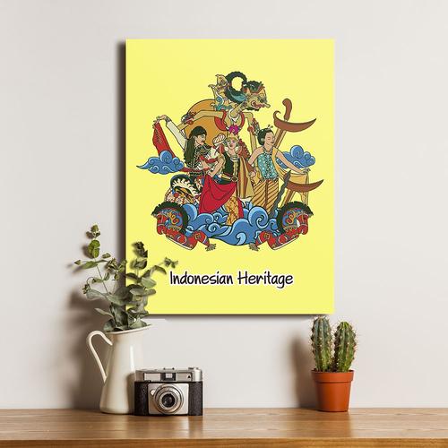 Jual Poster Adat Budaya Jawa Heritage Kartun - Dekorasi Hiasan Dinding ...