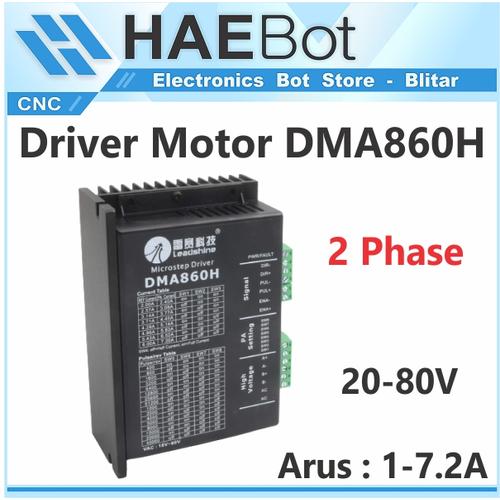 Promo [HAEBOT] Motor Driver Stepper Nema 23 34 86 DM860 24V - 80V 7.2A CNC - Kota Blitar ...