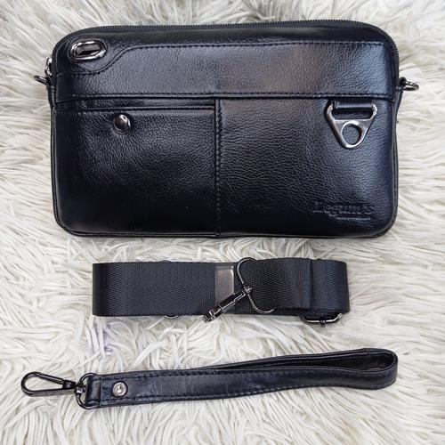 Promo Handbag Kulit Asli Branded Ori Tas Selempang Pria Clutch Pria ...