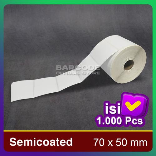 Jual Label Barcode 70 x 50 (1 Line) Kertas Sticker Label Semicoated ...