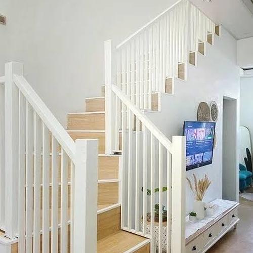 Jual railing tangga minimalis / railing tangga karawang / railing ...