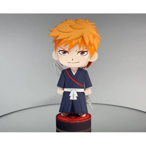 Jual Chibi Ichigo Kurosaki Bleach Papercraft - Kab. Bekasi - Papercraft Tiviti | Tokopedia
