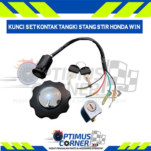 Jual Kunci kontak key set tutup tangki stang stir honda win 100 ...