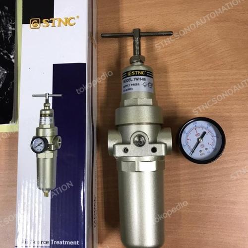 Jual HIGH PRESSURE AIR FILTERREGULATOR PORT 1" TWH-25 STNC PNEUMATIC ...