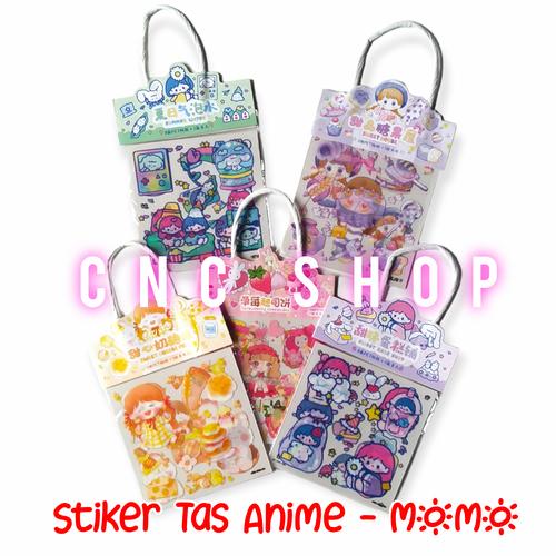Jual Stiker Mika Gambar Anime Sticker Bening PVC Lucu Anak Cewe - Kab ...