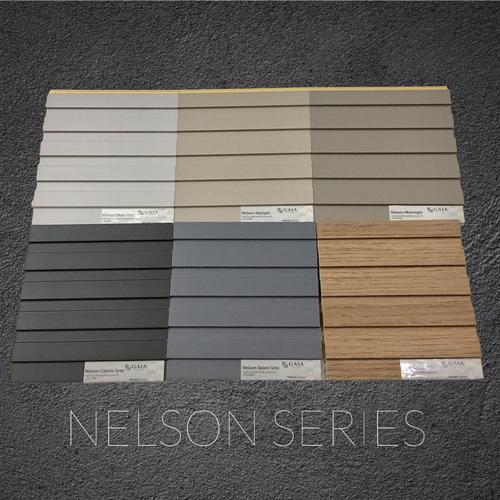 Jual GAIA WALLPANEL WPC MOTIF POLOS SERAT KAYU NELSON SERIES - Kota ...