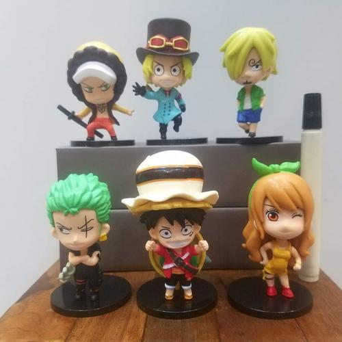 Jual mainan one piece wcf Luffy sanji zoro law nami vinsmoke one piece ...