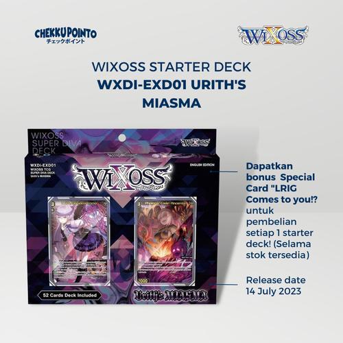Jual Wixoss TCG Eng - Urith's Miasma Starter Deck - Kab. Tangerang ...